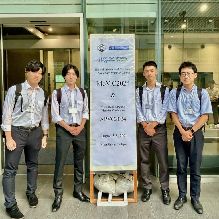 Research presentations at MoViC 2024 & APVC 2024 – Structural Dynamics Laboratory