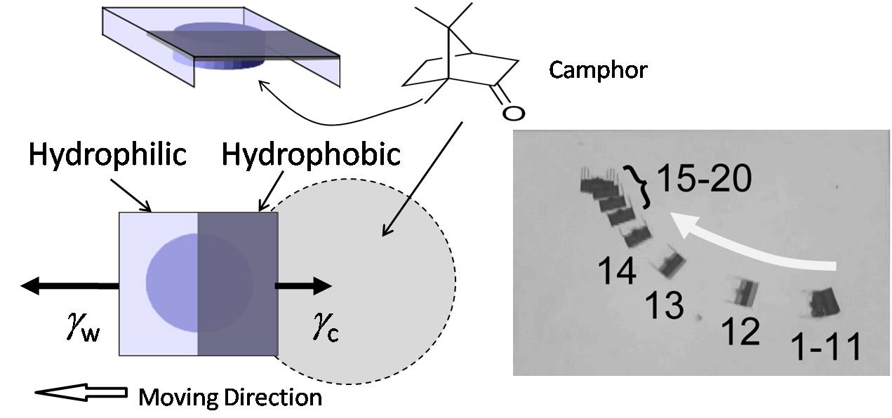 Self-propelled motion | N.J.Suematsu WebSite